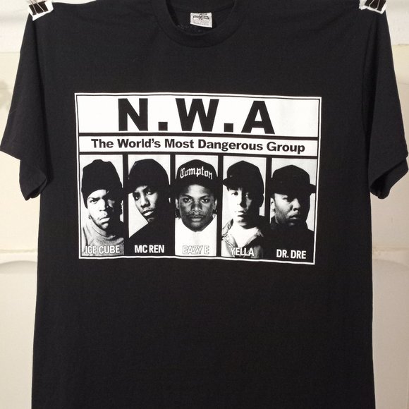 Pro5 | Shirts | Vintage Original Nwa Worlds Most Dangerous Group Rap ...